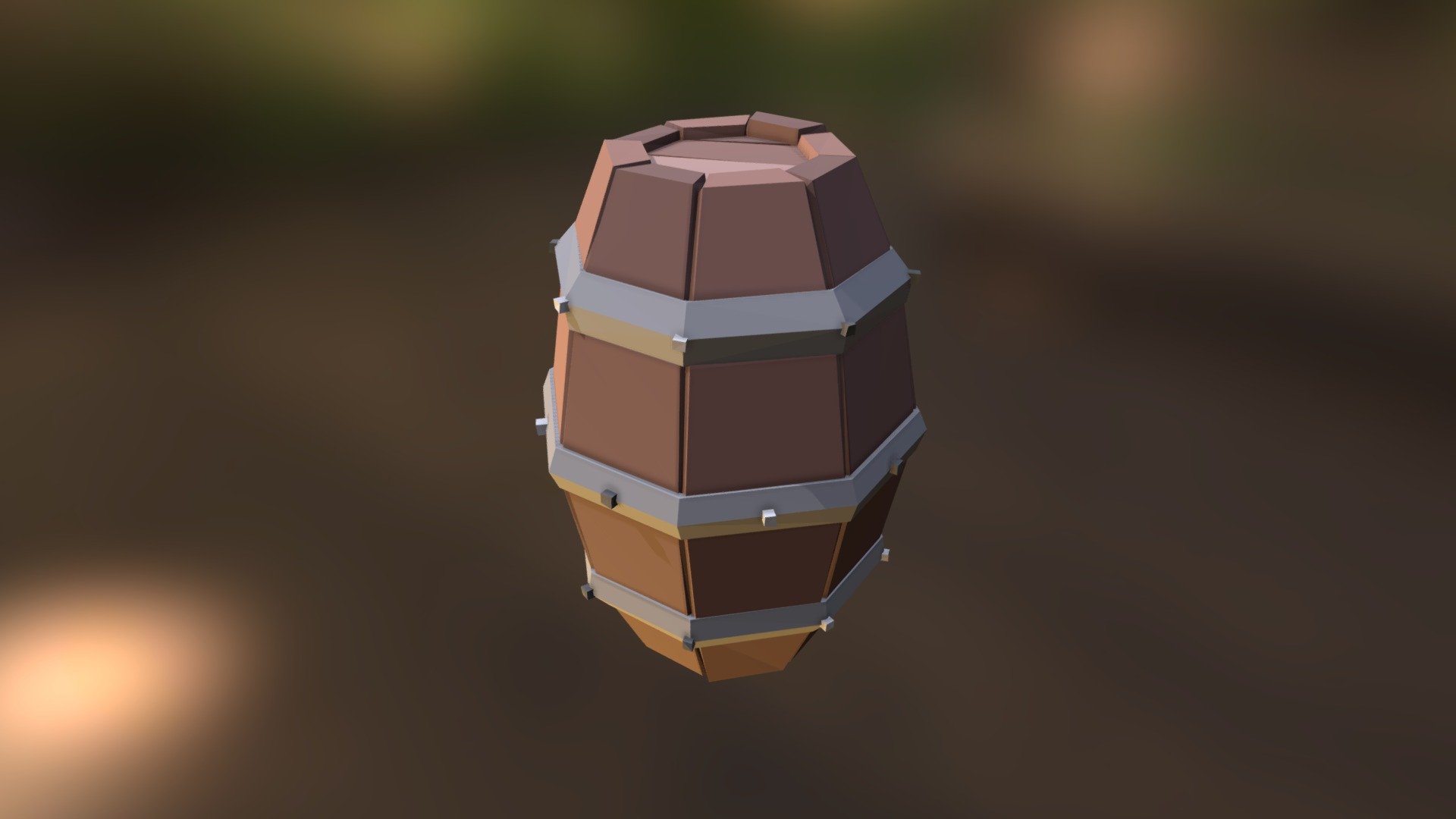 Low Poly Botte - 3D model by Arka (@ivancampana31) [d6995b1] - Sketchfab