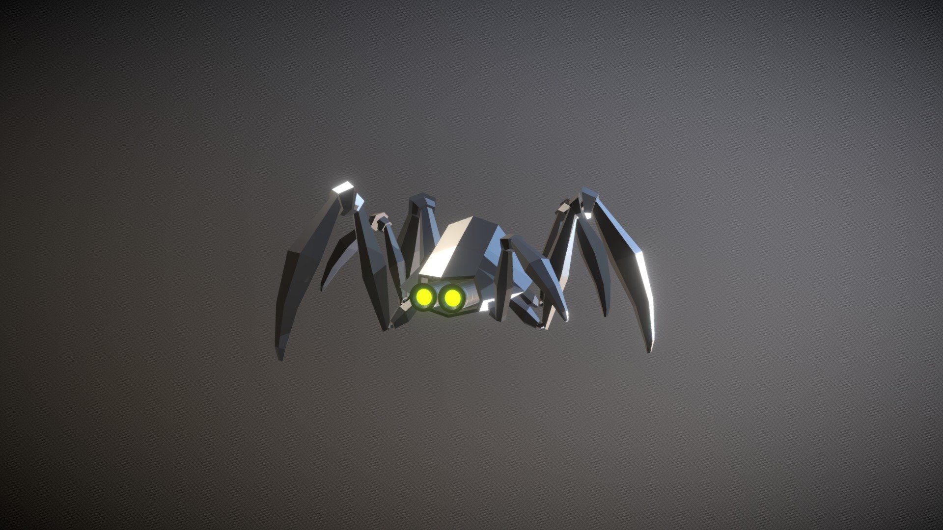 Spider Lowpoly - 3D model by s0alken [d699e52] - Sketchfab
