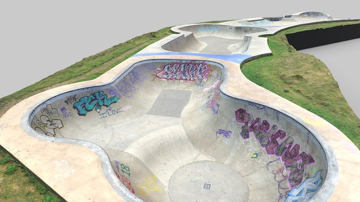Skatepark 3D models - Sketchfab