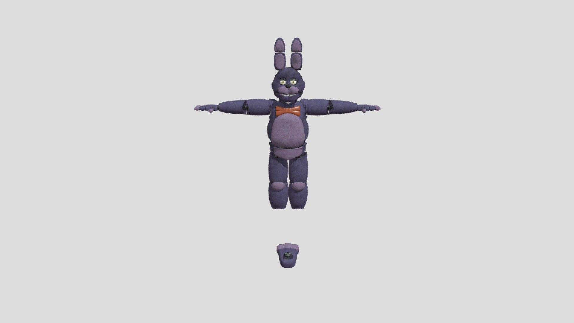 Bonnie The Bunny - Download Free 3D model by mmaryfernandez38 [d69c081 ...