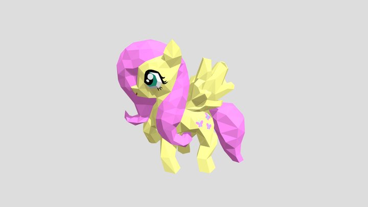Fluttershy 3D models - Sketchfab