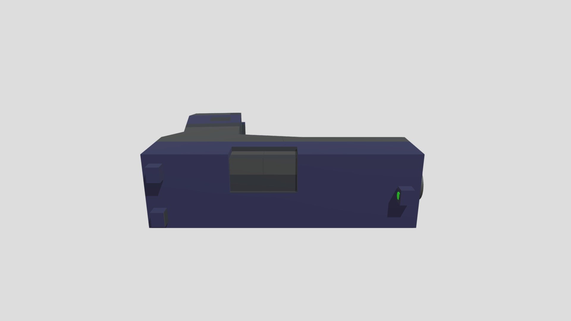 Blocky Pistol - 3D model by tobias.olander [d69c291] - Sketchfab