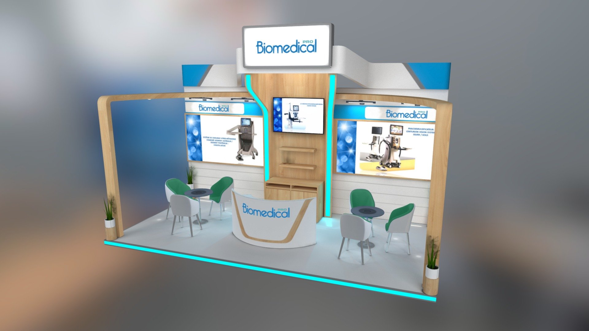 Biomédical 3D E-Stand - 3D model by EVVIR (@evvir.com) [d69cada ...
