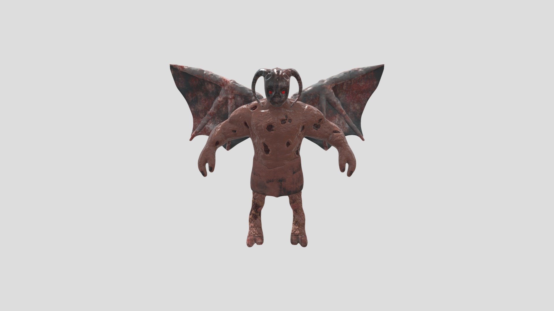 Demon like character - 3D model by Callum_R_Abertay [d69da40] - Sketchfab