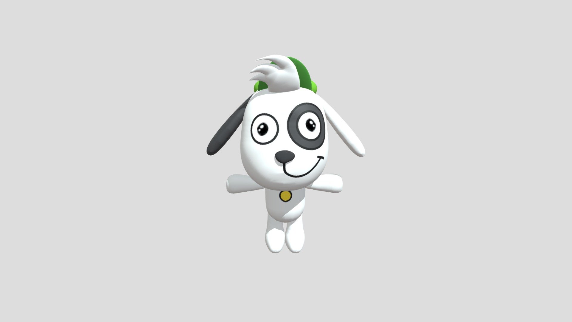 Doki The Dog - Download Free 3D model by niccheezey [d69e3d7] - Sketchfab
