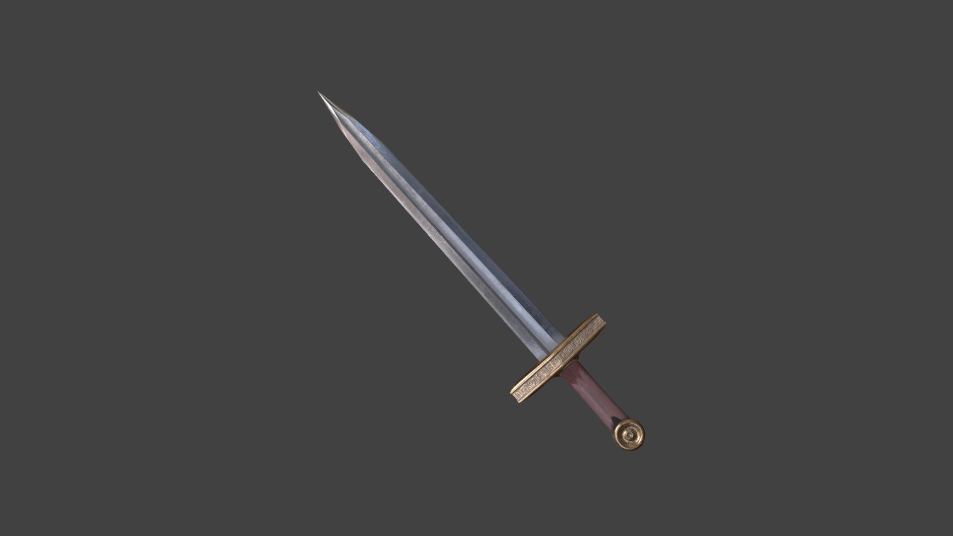 Medieval Sword - Download Free 3D model by MotogegeAtelier ...