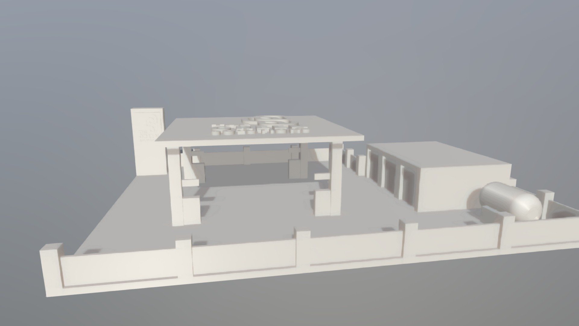 station TGS - 3D model by jiangncloud [d6a090e] - Sketchfab