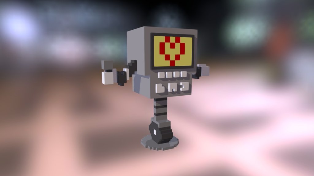 Mettaton(Basic Voxel) - Download Free 3D model by niti_nn [d6a0fd7 ...