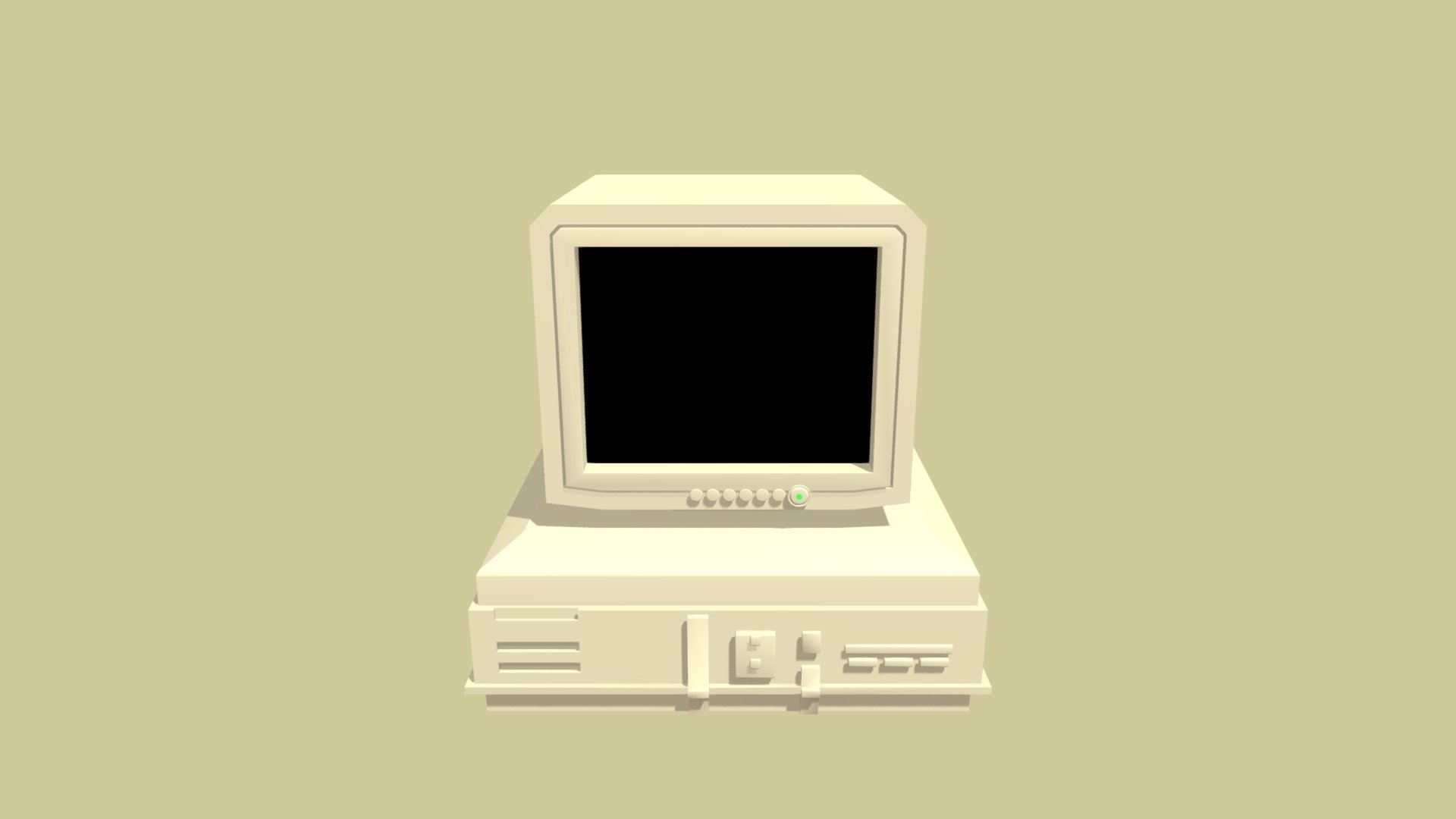 Post-Shift Terminal Monitor - Download Free 3D model by Kae Games ...