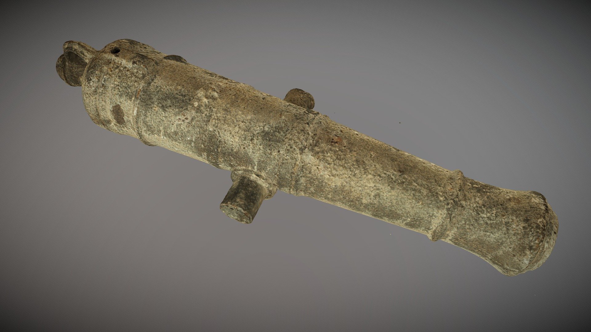 Blomefield cannon 68,5 cm - Download Free 3D model by Stichting ...