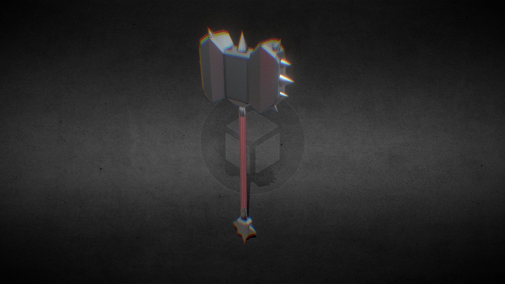 Maso martillo lowpoly/ hammer lowpoly - Download Free 3D model by ...