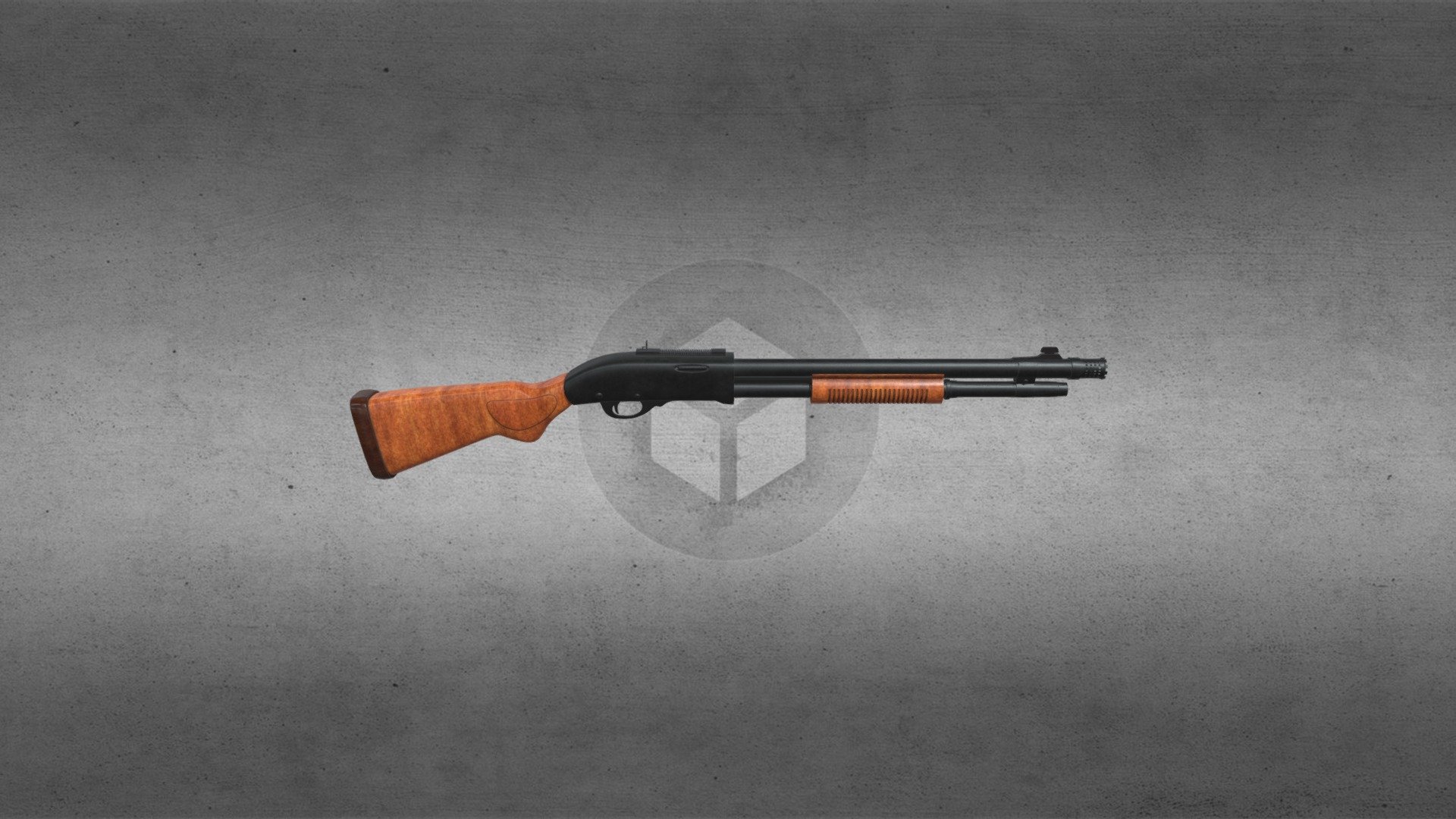 Shot Gun 3D Model - 3D model by i_m_faizu [d6a538d] - Sketchfab