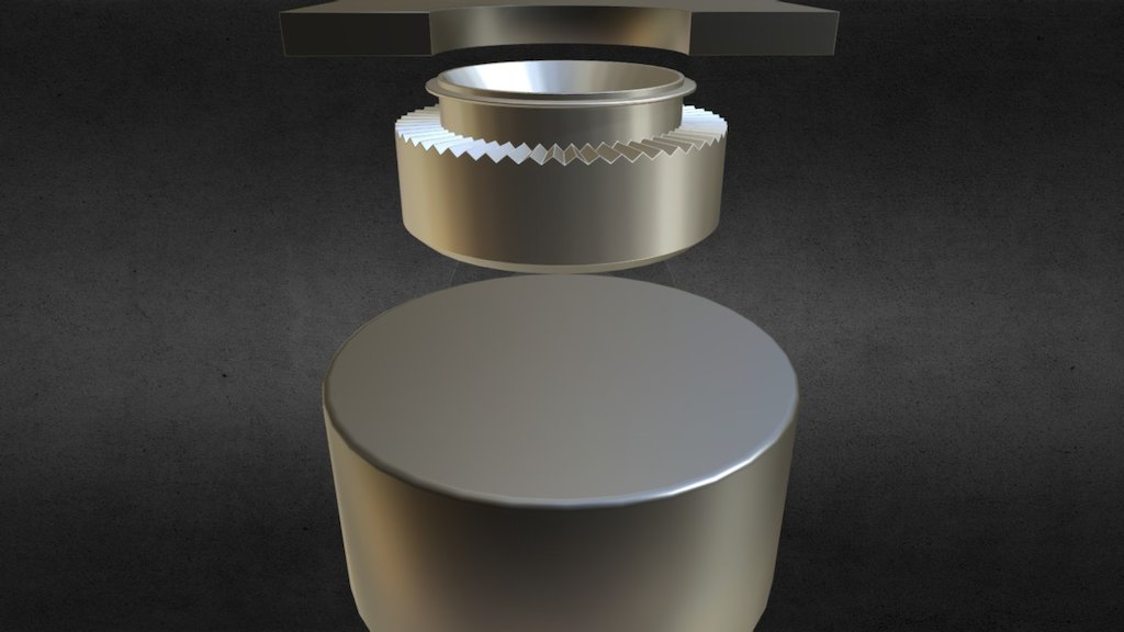 Swage Nut Ani - 3D model by anjanita [d6a64b0] - Sketchfab