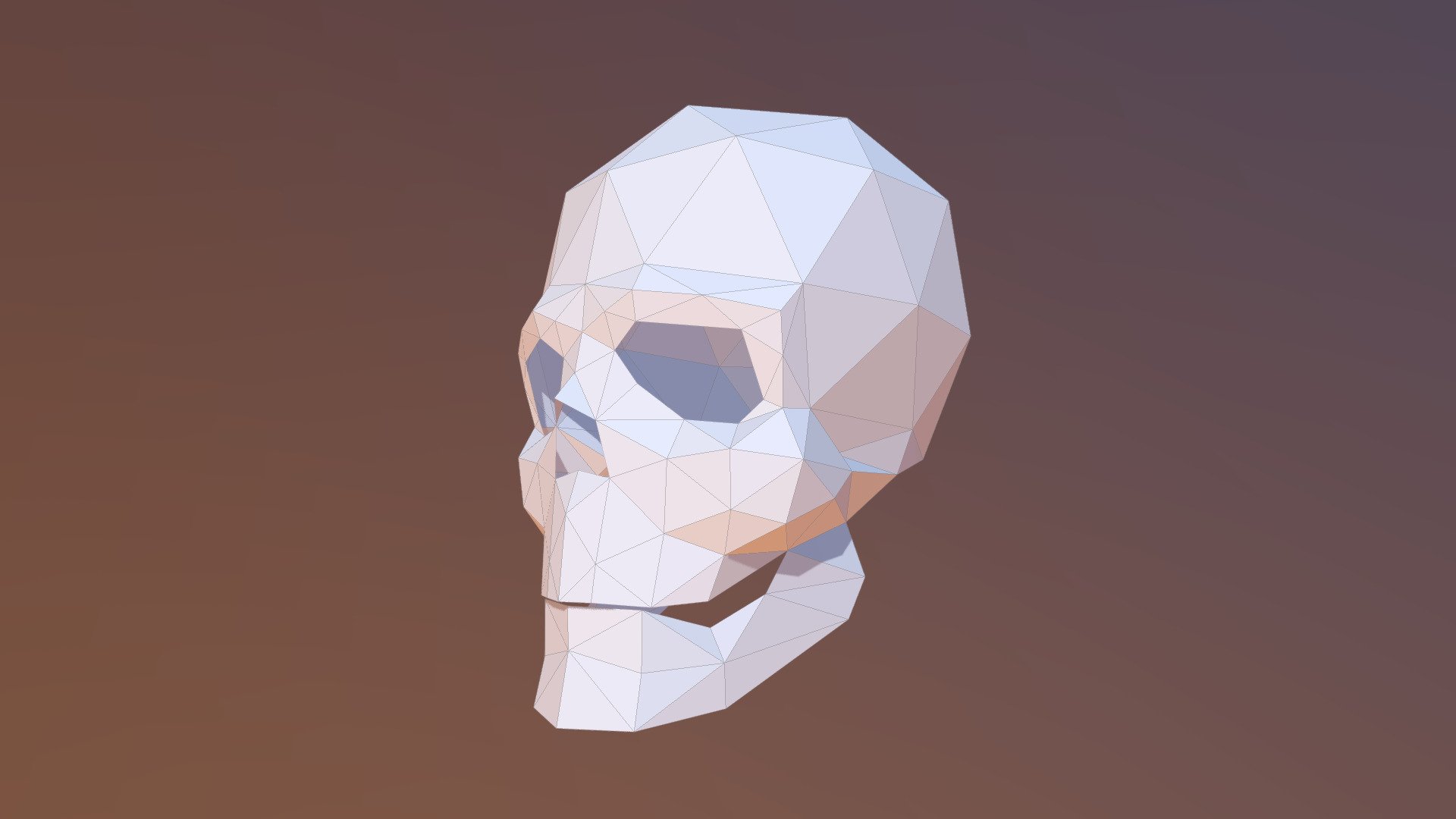 Skull - 3D model by kraft3d [d6a7a30] - Sketchfab