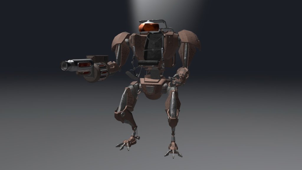 Mech Suit Textured - 3D model by Squidgey [d6a7f4f] - Sketchfab
