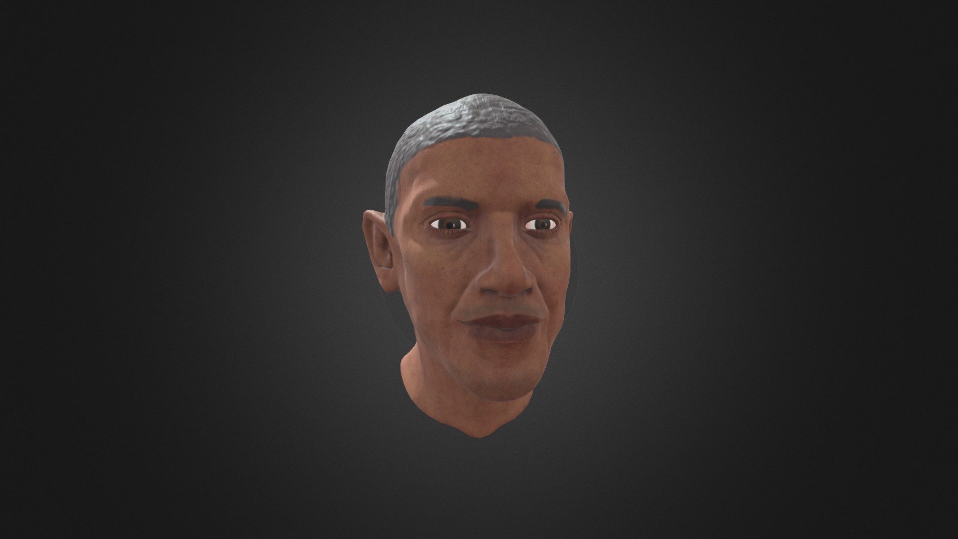 Obama - 3D model by RickyGreen [d6a88ca] - Sketchfab