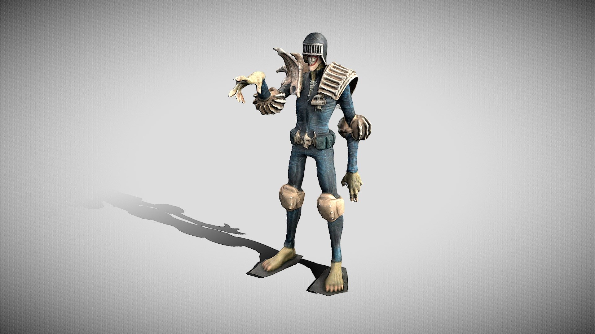 Judge Death 2000 AD - Download Free 3D model by standfast engineering ...