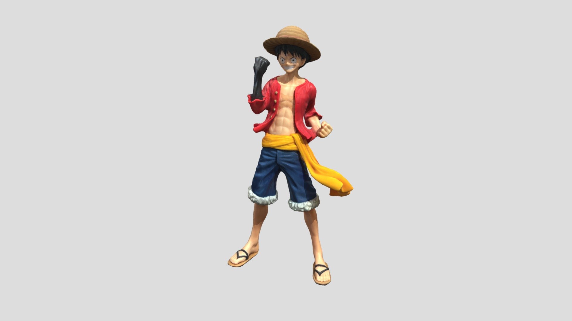 Onepiece figure (Luffy) - 3D model by heesunny99 [d6aa11c] - Sketchfab