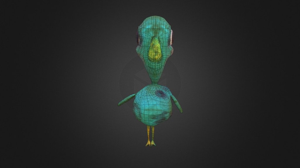 Mini Bird Model - Download Free 3D model by daxterpiece [d6aaa96 ...