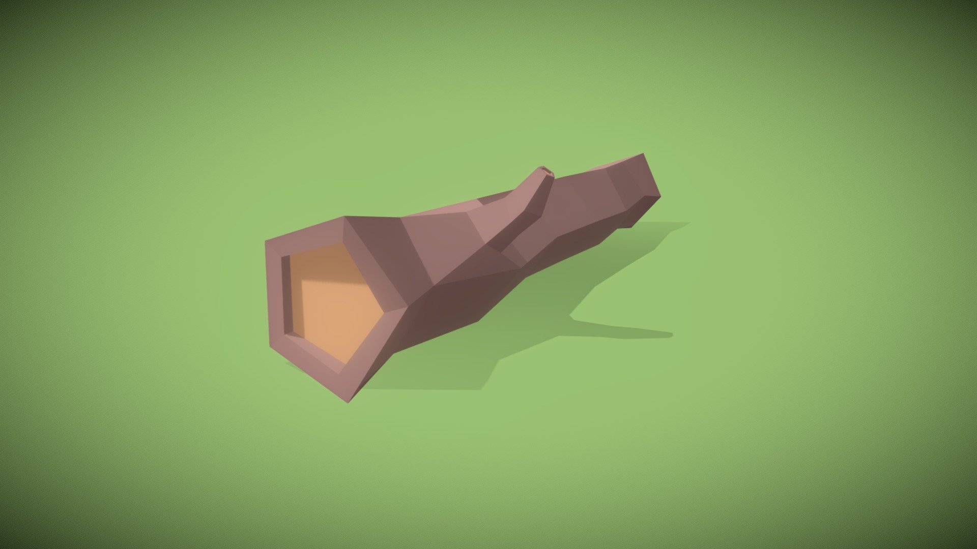 Lowpoly Log - Download Free 3D model by Aullwen [d6ac4f9] - Sketchfab