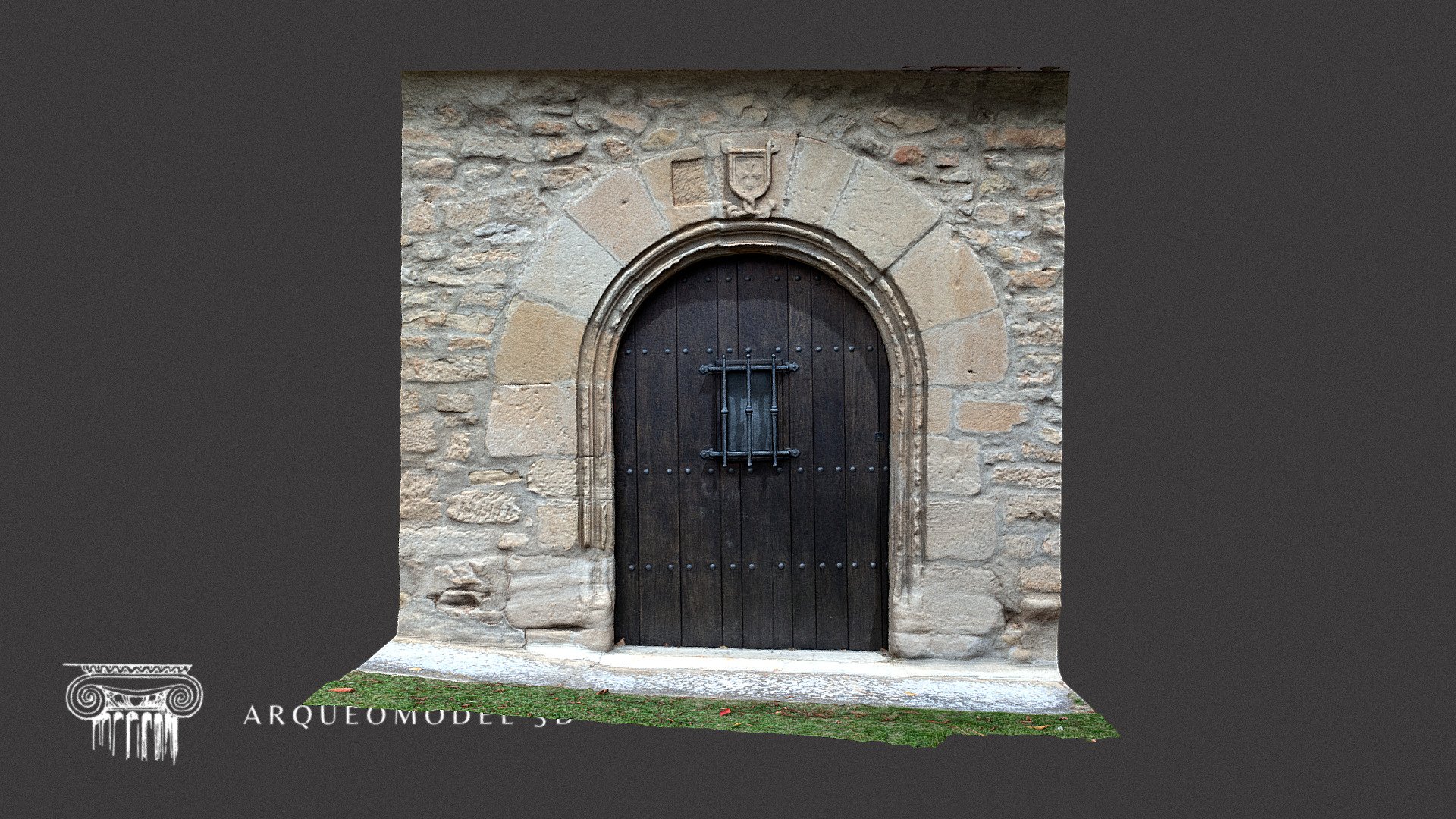 Puerta Ermita San Simeon (1509) AZUELO - Download Free 3D model by ...