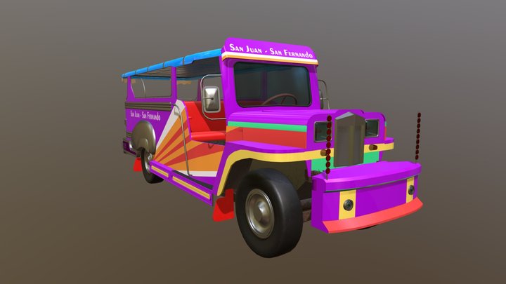 Jeepney 3D models - Sketchfab