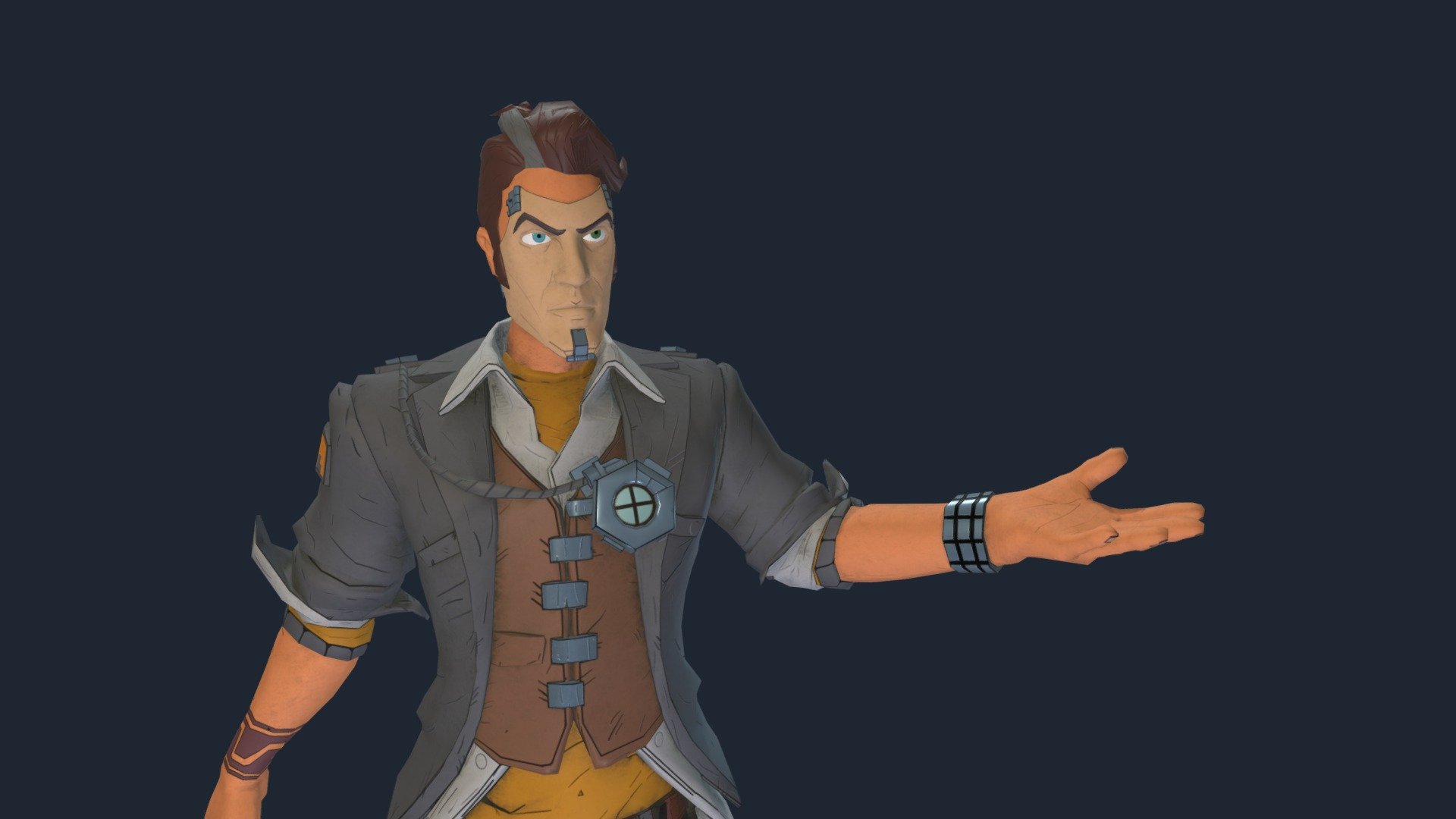 HandsomeJack - 3D model by mortimer (@bojaranton) [d6af57e] - Sketchfab