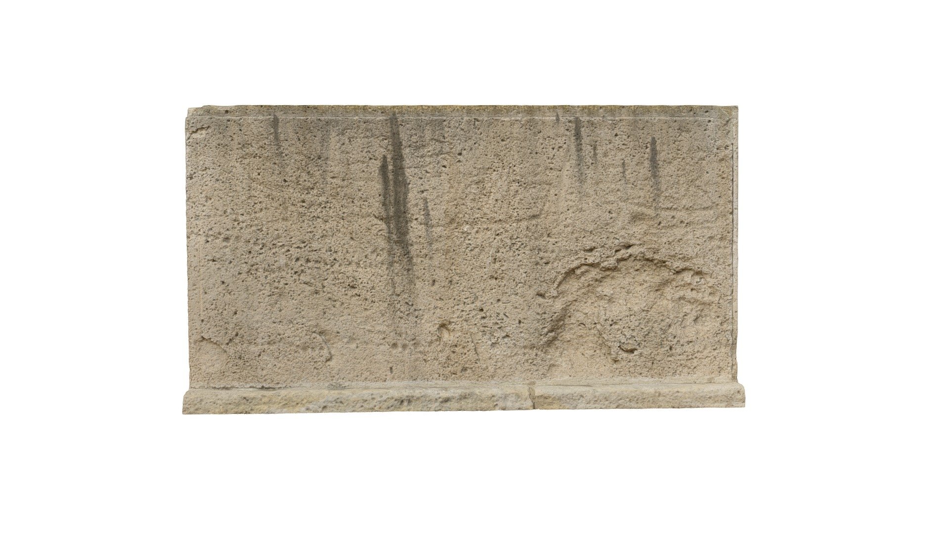 Kition temple graffiti (block 5) - 3D model by Ancient Mediterranean ...