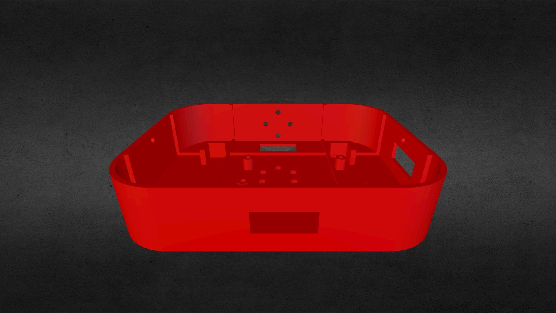 Raspberry Pi case - 3D model by FrancoisLagunas [d6afa9d] - Sketchfab
