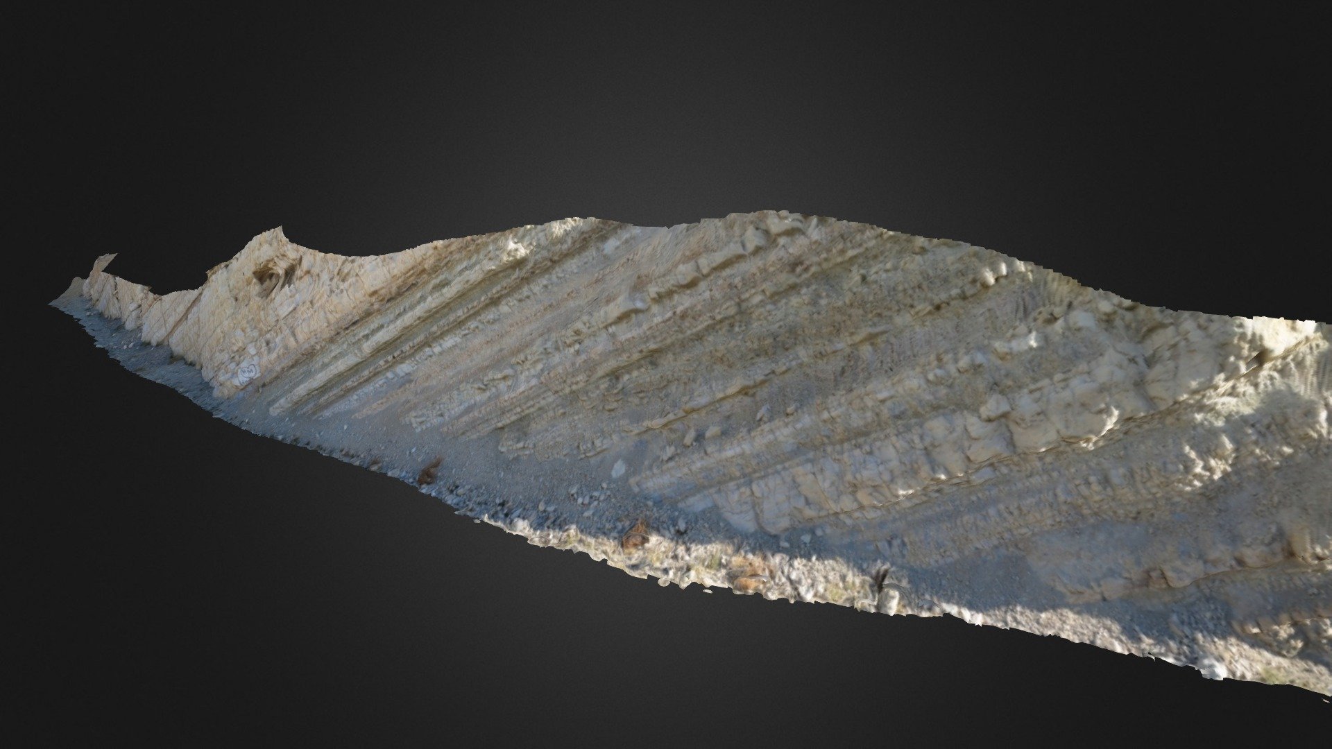 Geology Outcrop Quintuco 3d Model By Pablo Legarreta Dronexplora