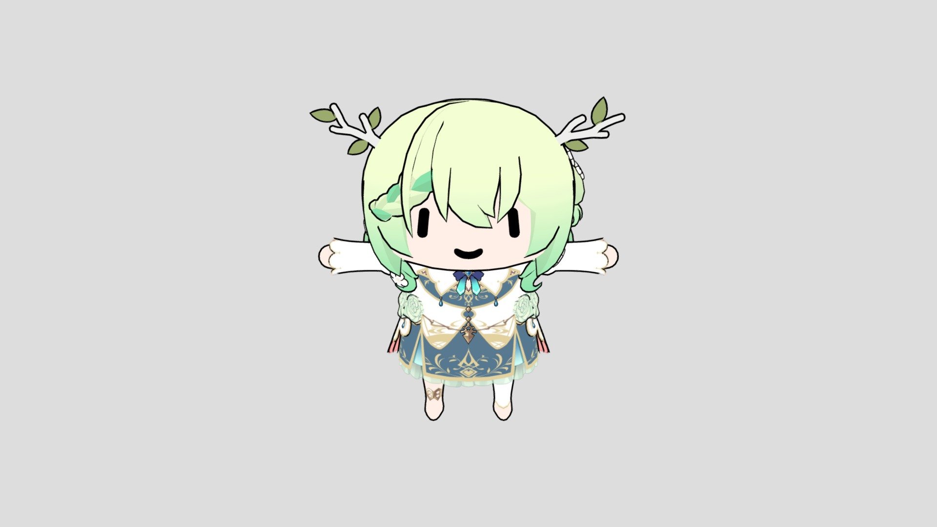 Hololive EN Council - Smol Fauna - 3D model by Dragon...Alien (@4003308 ...