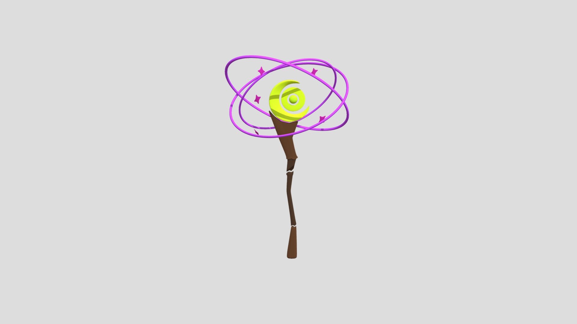 Wizard Staff - Download Free 3D model by Pinkie (@timur.prm) [d6b1f22 ...