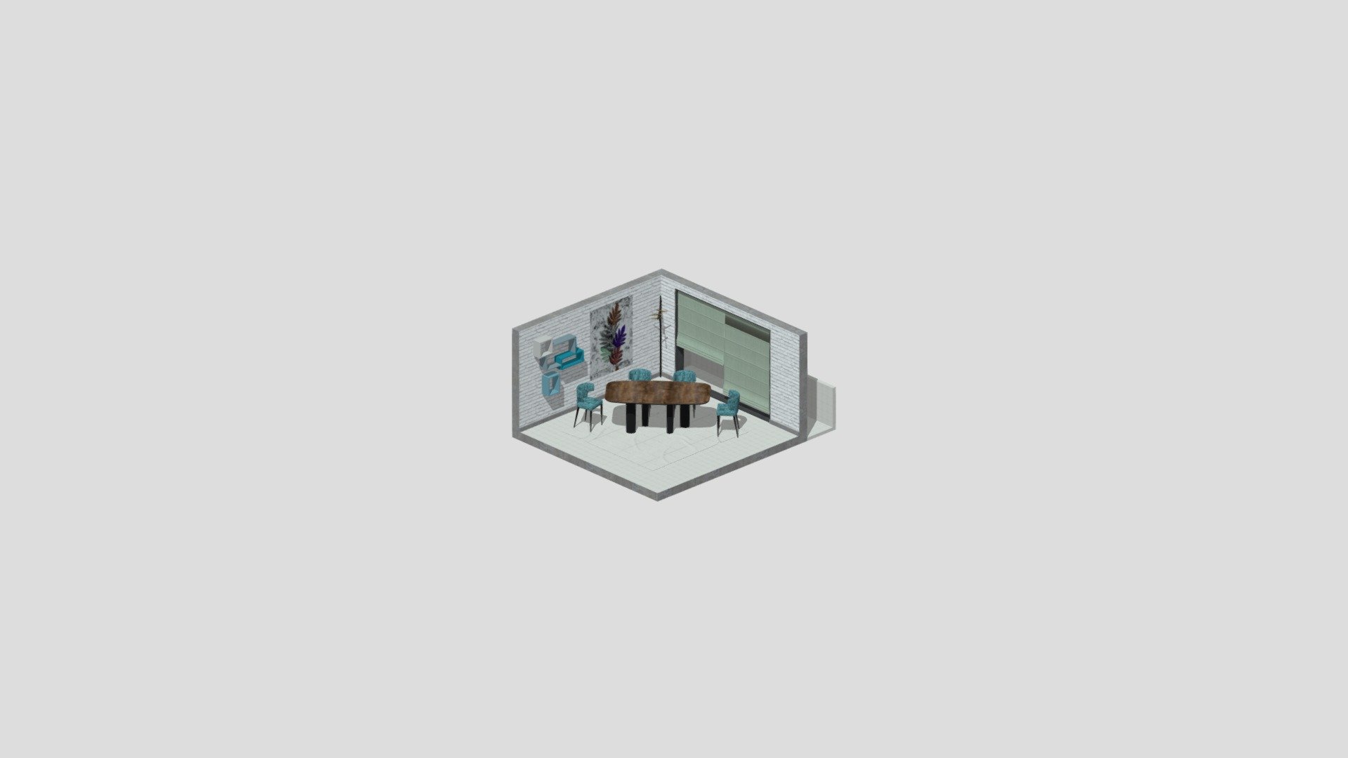 Room Scene Design 2 - Download Free 3D model by geppettomaster [d6b3ca1 ...