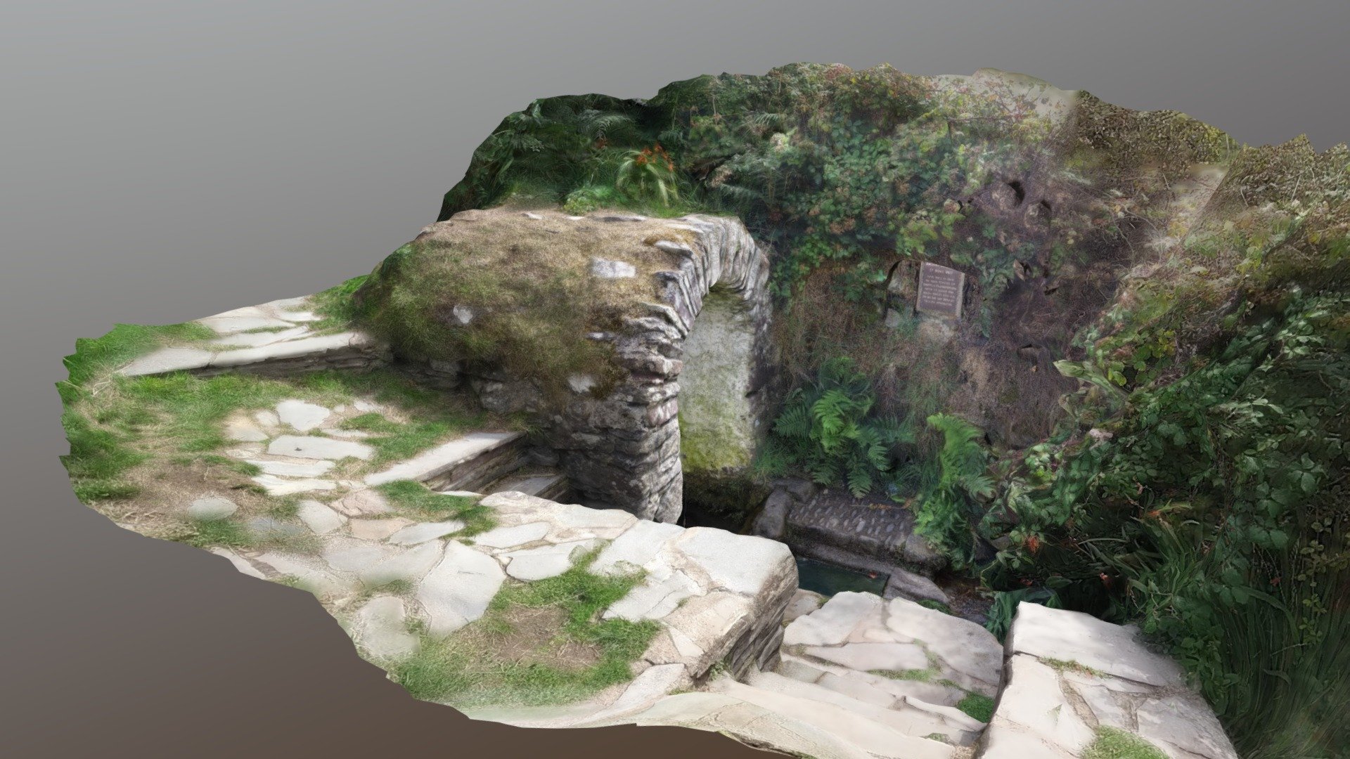 St Nons Well, St Davids, Pembrokeshire - 3D model by photos4d [d6b5952 ...