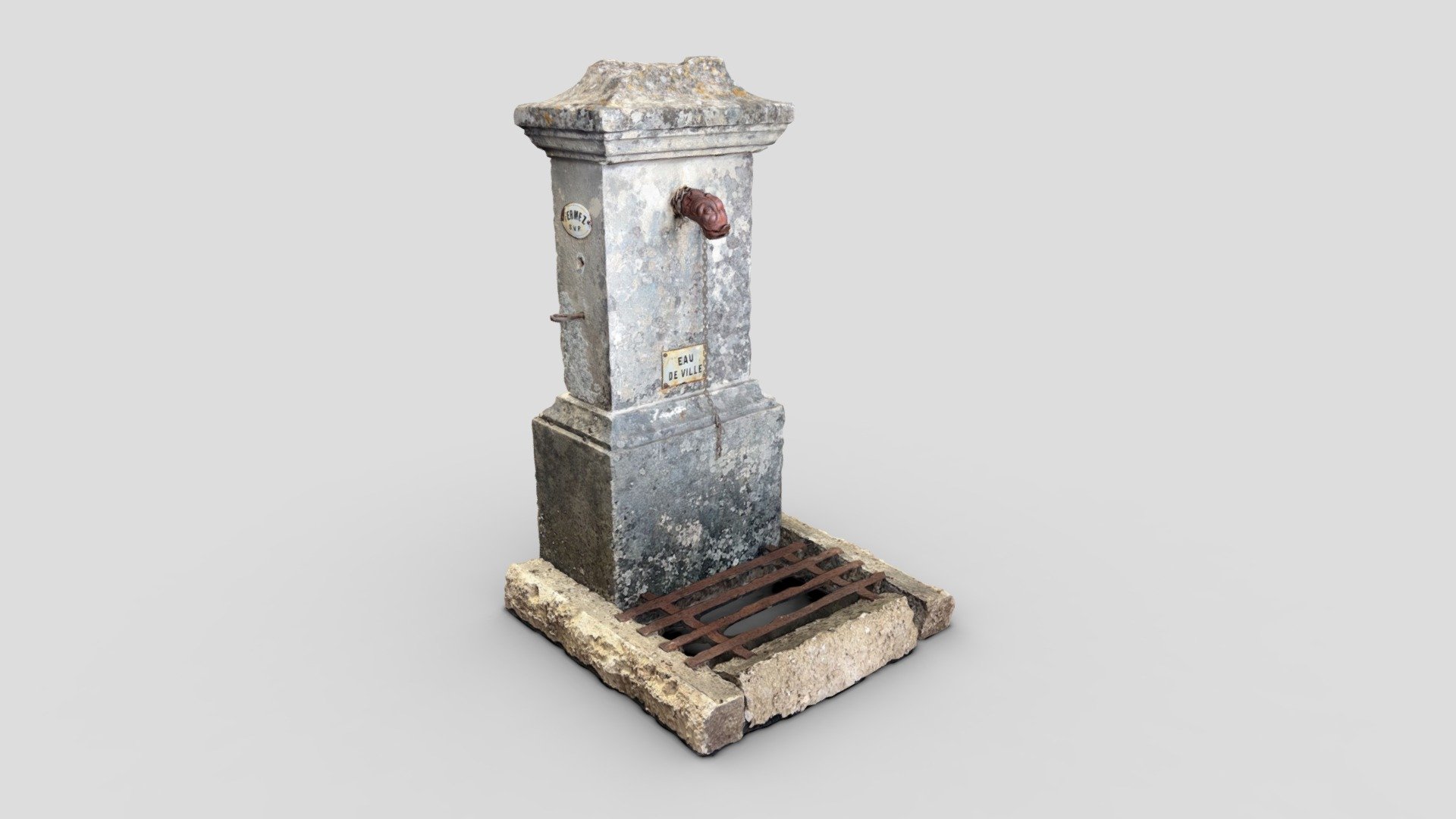 Fountain 2a - Download Free 3D model by Nick Flatt (@nickflatt ...