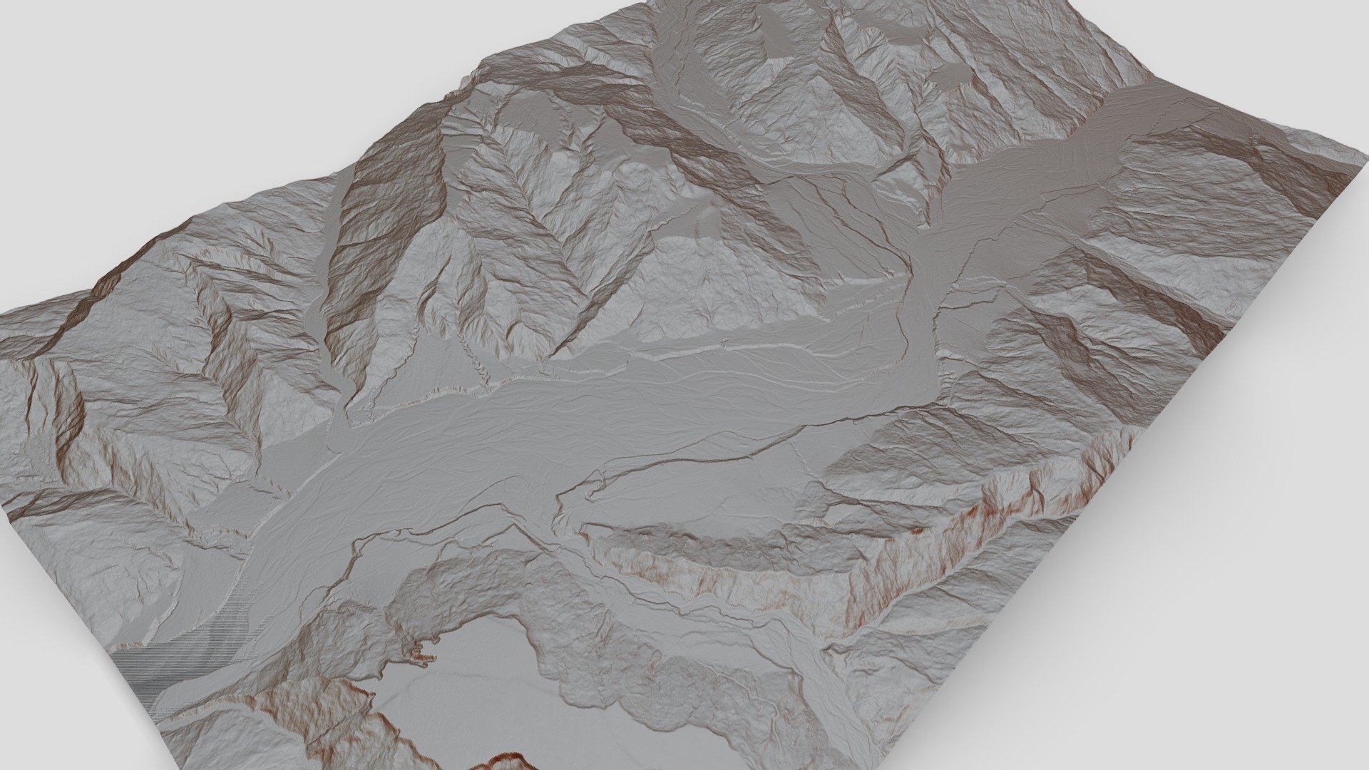 Tapuaeroa Terraces (Part 1) - 3D model by University of Auckland School ...