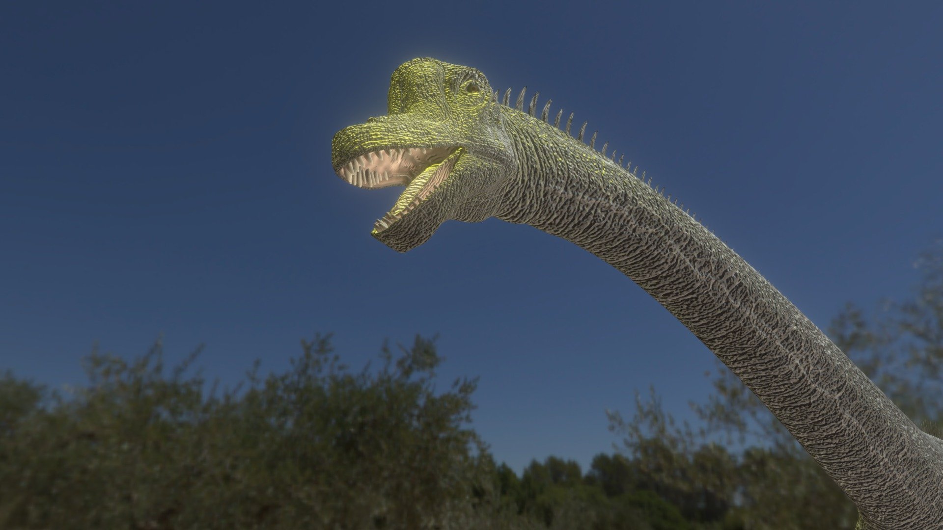 Brachiosaurus - Download Free 3D model by Pumpkin (@savounited ...