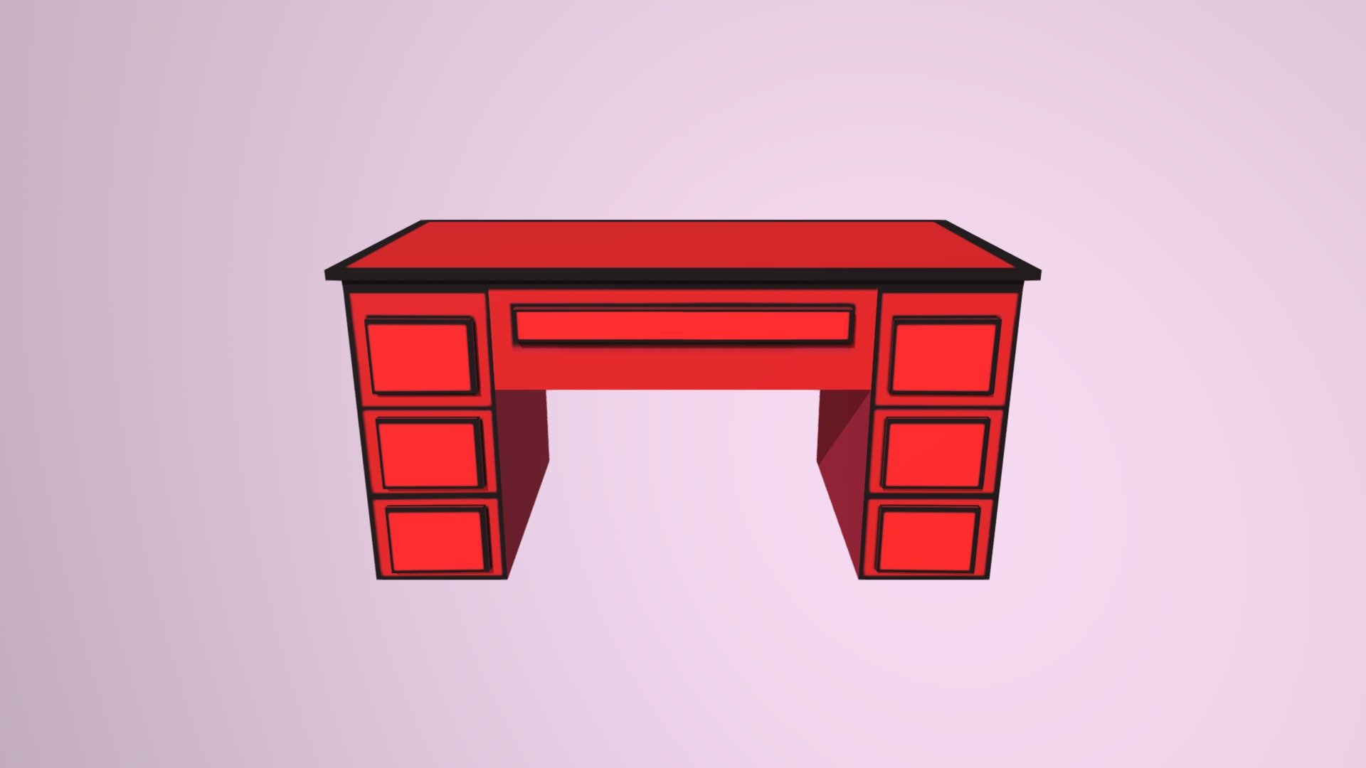 Office Desk - 3D model by JayMat96 [d6bff04] - Sketchfab