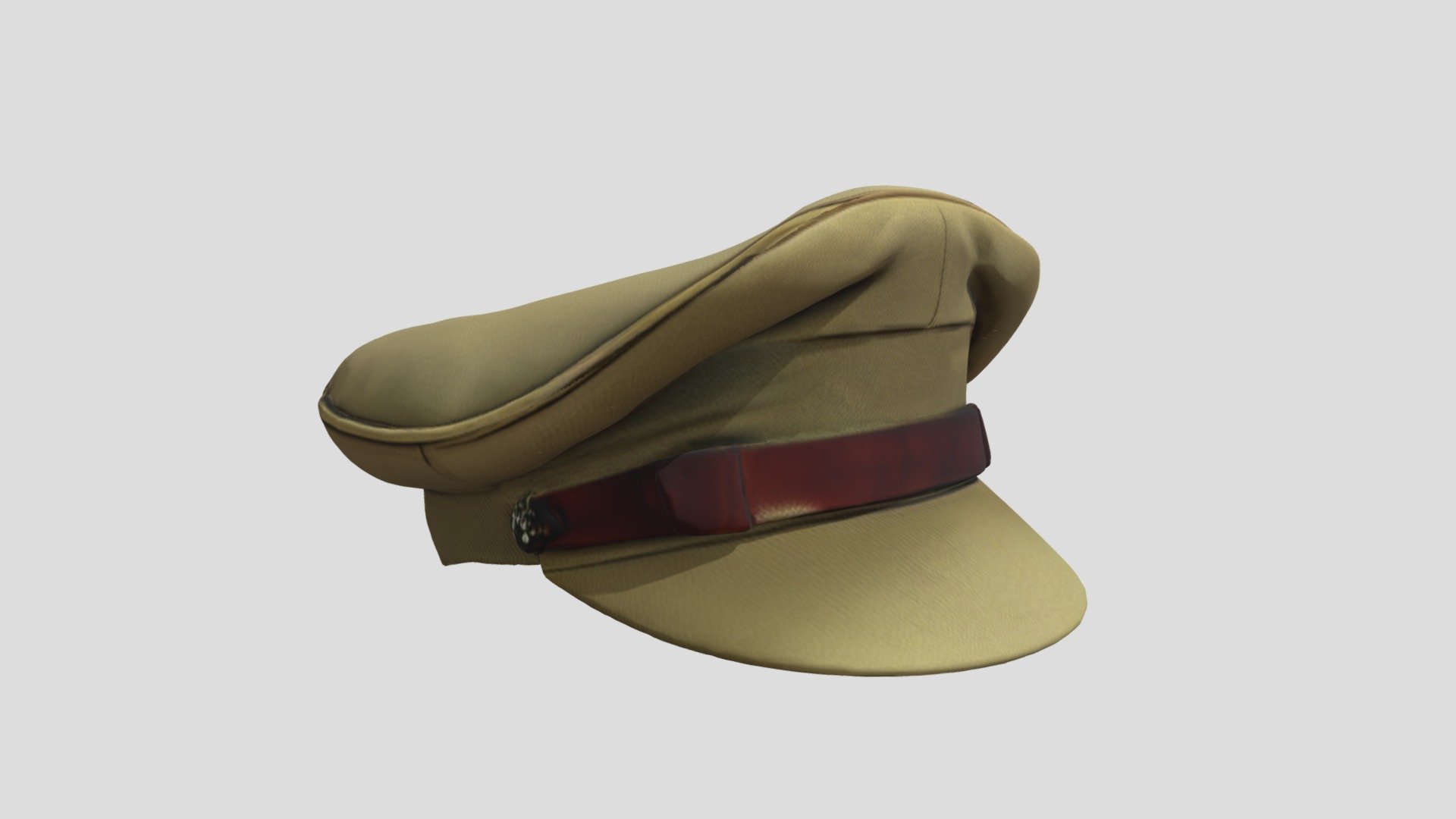 Indian Police Cap - 3D model by bhagathartworks [d6c0312] - Sketchfab