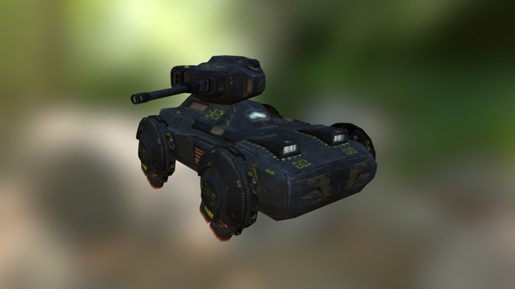 Guardian Tank - 3D model by MilkManSG [d6c33a9] - Sketchfab