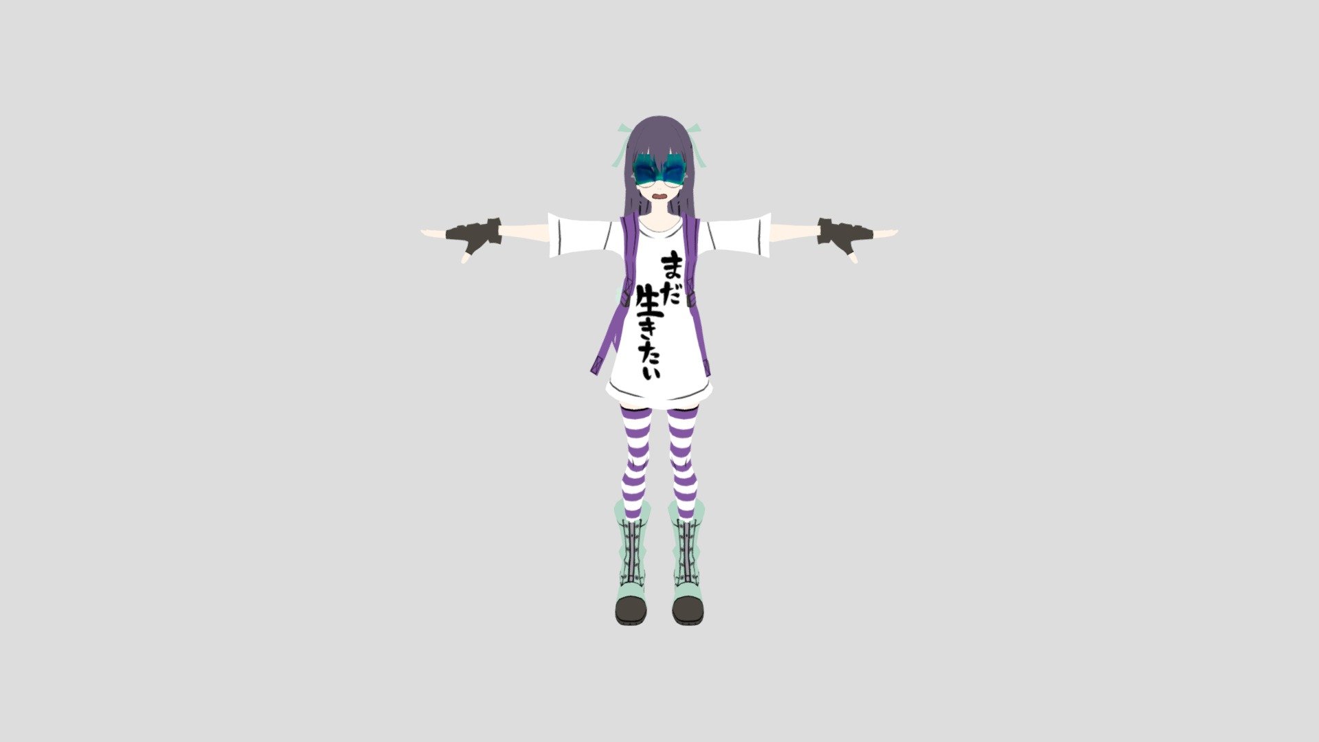 Usui Nagi - NEO: The End Starts with You - 3D model by Gregman [d6c3791 ...