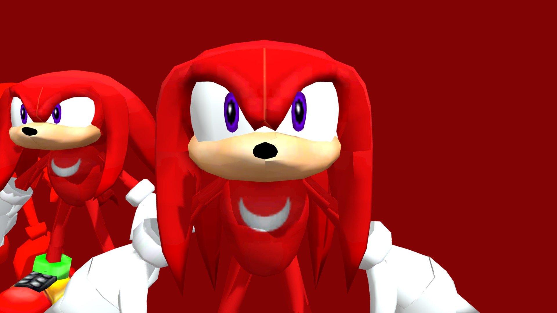 Knuckles_SADX - Download Free 3D model by JadeandPals [d6c3d7d] - Sketchfab