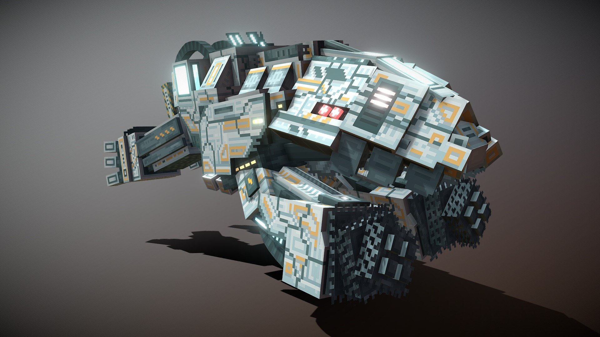 Drill robot - 3D model by IIyctouxD [d6c3ecb] - Sketchfab