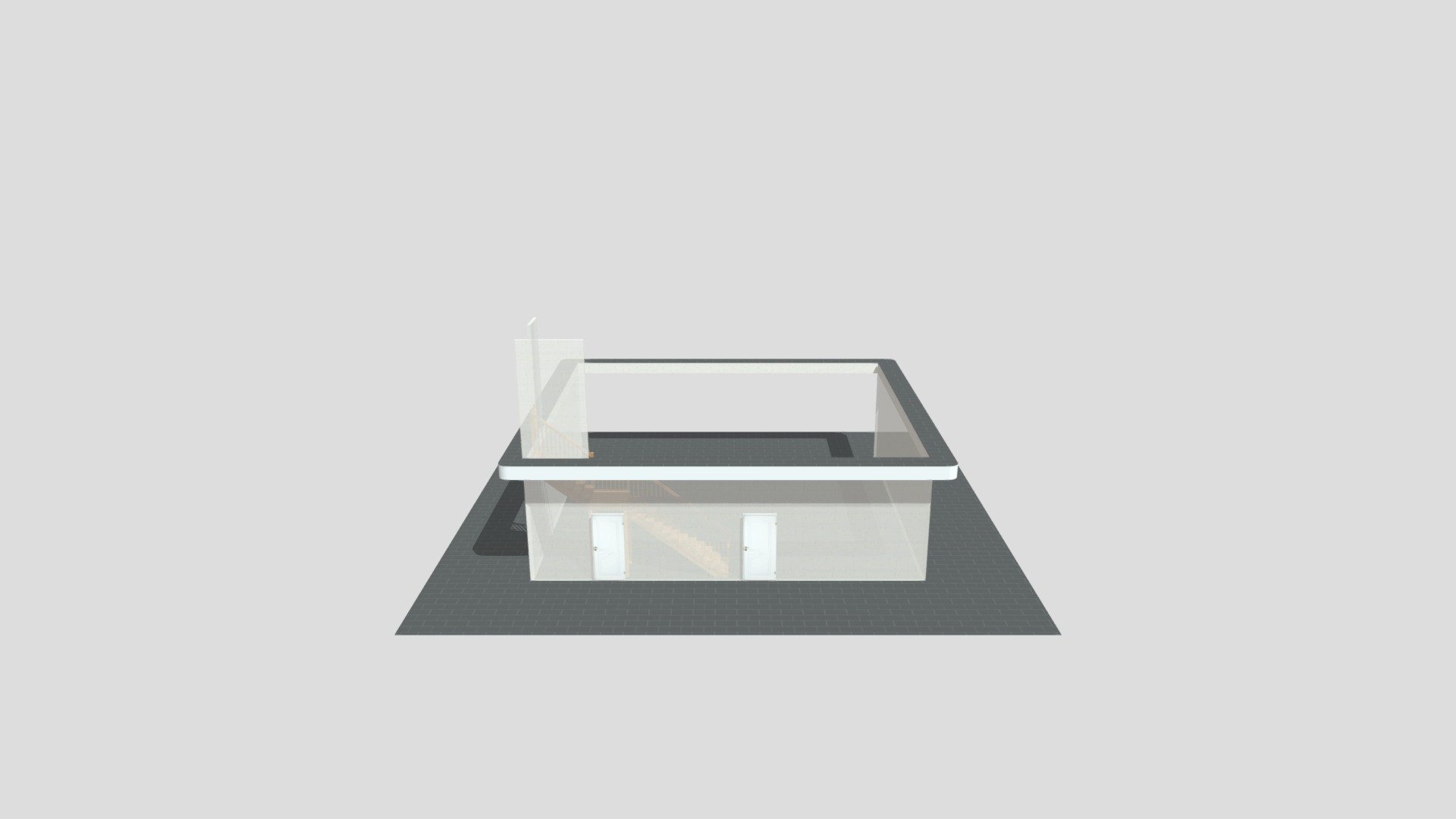 152 Romantos trepp 2 uus joonis - 3D model by Baltic Wood Partners ...