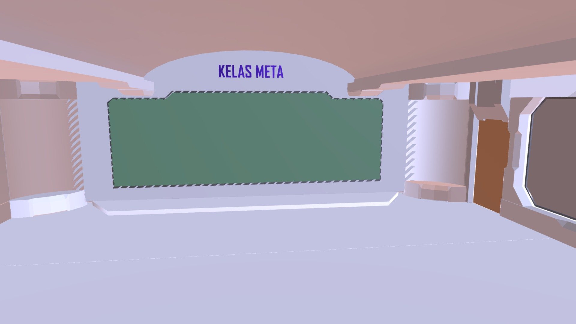 Kelas Virtual - Download Free 3D model by Ipay [d6c4502] - Sketchfab