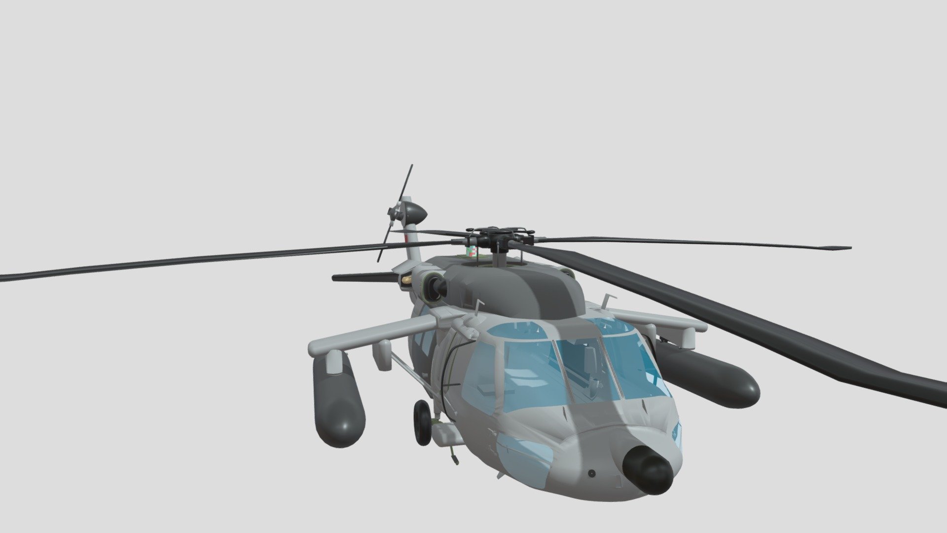 Sea Hawk Helicopter - Download Free 3D model by Mixmamo.studio: An ...