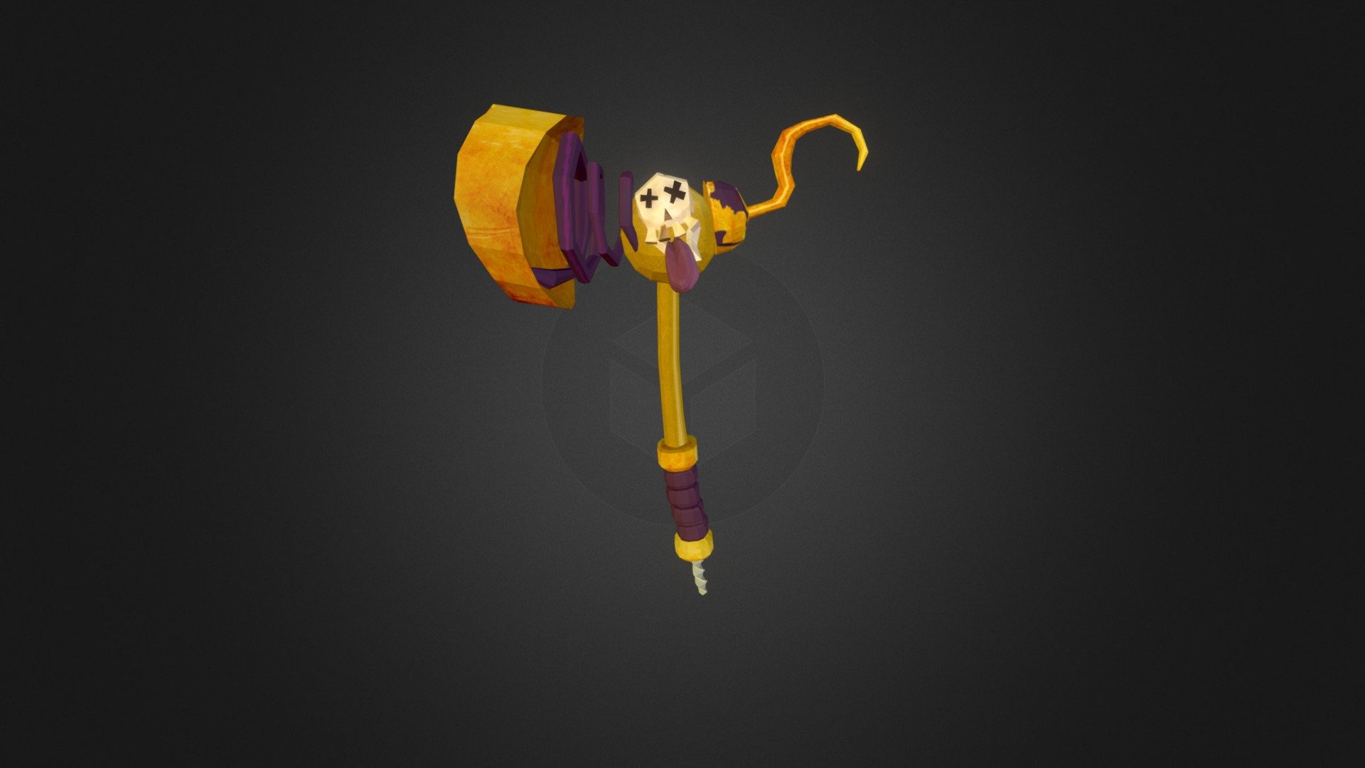 Pirate Hammer - 3D model by rsurroca [d6c6189] - Sketchfab