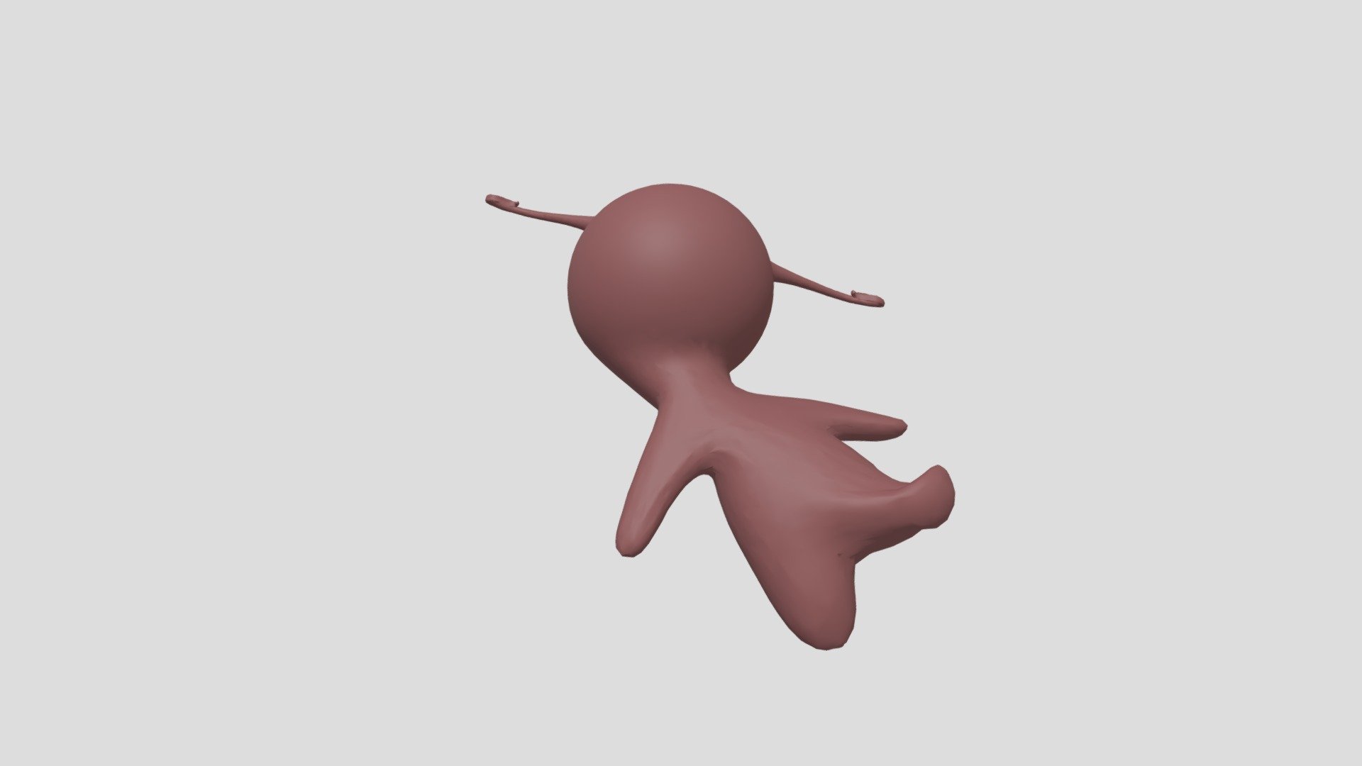 Falling Alien - 3D model by Waterlily2.0 [d6c6b04] - Sketchfab