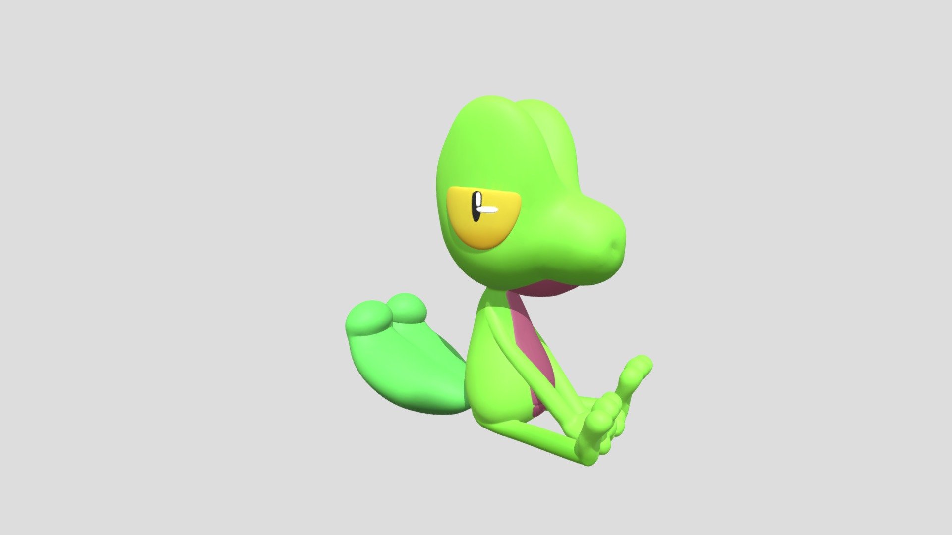 treecko pokemon - 3D model by Jimmy.Arbey.Moreno.Calderon [d6ca137 ...