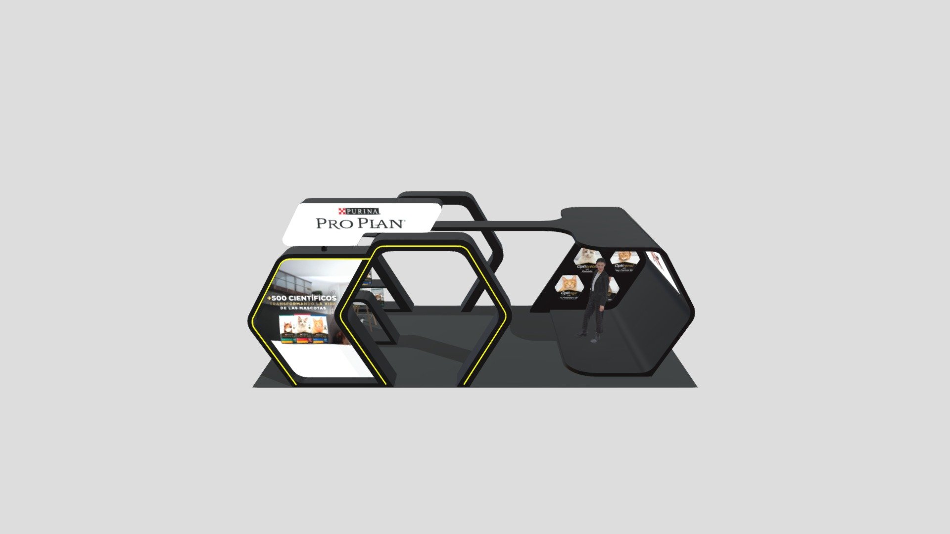 PUR-001_STAND_AR_1:1 - 3D model by Hexagon-Creations [d6cd616] - Sketchfab